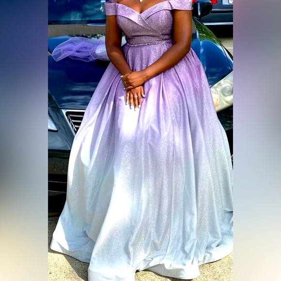 Paris Georgia | Dresses | Xl Ombr Prom Dress | Poshmark